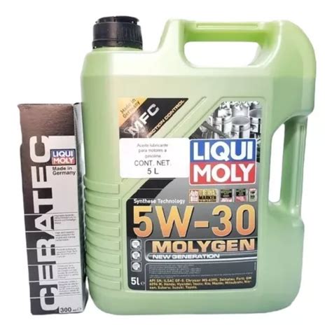 Aceite Motor Liqui Moly 5w30 Molygen 5l Ceratec Liqui Moly