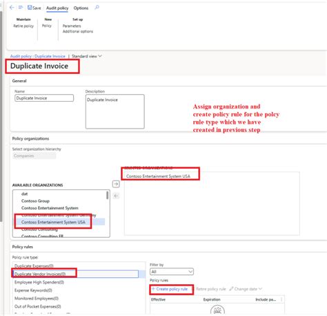 Identify Duplicate Invoices Using Audit Workbench Policies In Microsoft Dynamics 365 Finance And