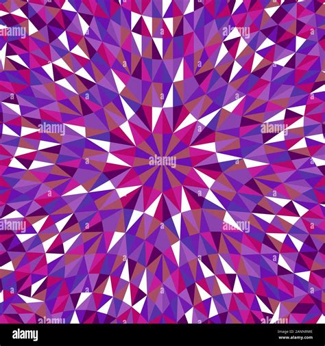 Dynamic Colorful Tiled Triangle Mosaic Background Hypnotic Abstract Circular Psychedelic