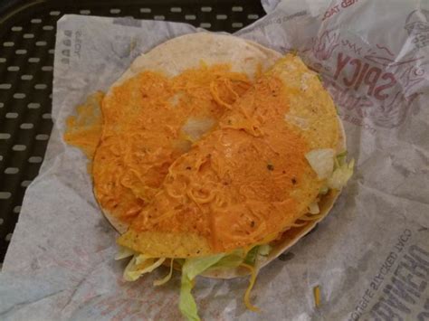 A Closer Look At Taco Bells Double Stacked Tacos Test Item Brand Eating