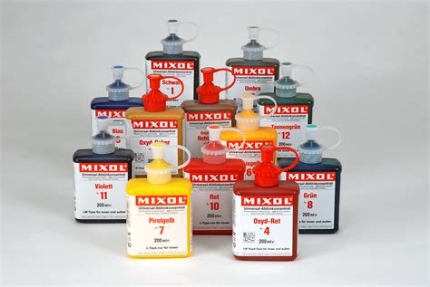 Mixol Universal Tints And Colorants Seppleaf