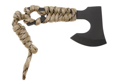 Condor Carlitos Neck Hachet Ctk819 29 Hc Desert Camo Paracord Black