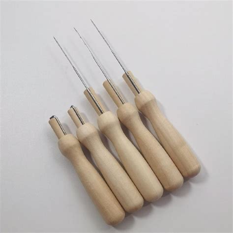 【四季織】skc羊毛氈工具 木頭戳戳樂 成品工具 戳針 5支樁 Y008 蝦皮購物