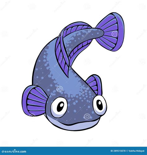 Head Of Fish Reef Lizardfish Stock Image 255840637