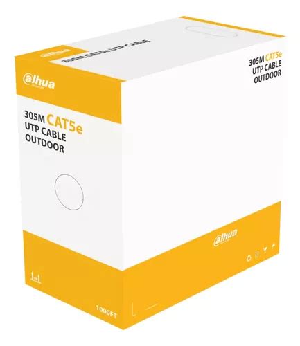 Cable Utp Dahua Cobre Bobina Mts Exterior Dahua Envío gratis