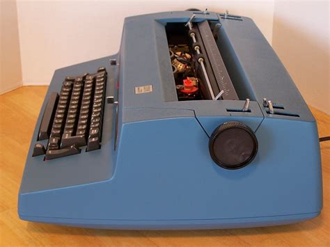 Ibm Selectric Typewriters Ibm Selectric Ii In Classic Blue Sold