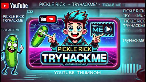 Pickle Rick Tryhackme Pickle Rick Walkthrough Tryhackme Ctf Pickle Rick Youtube