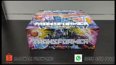 Kembang Api Cakes Mewah Merk Pegasus Transformer 168 Shot 08