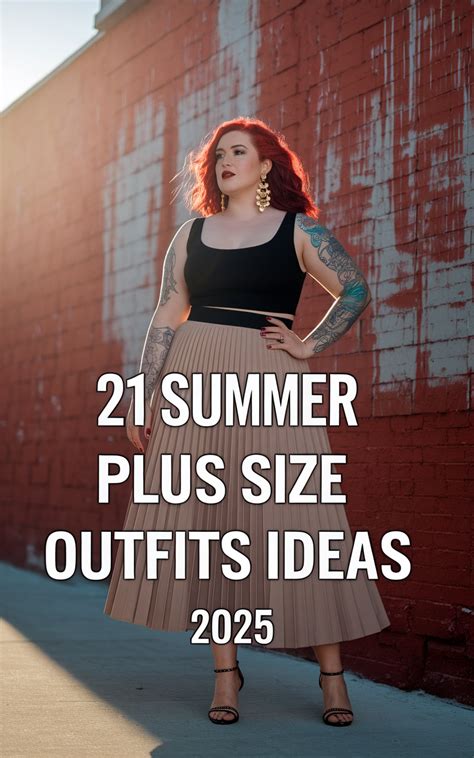 21 Summer Plus Size Outfits Ideas 2025 Cute Casual Comfy And Work