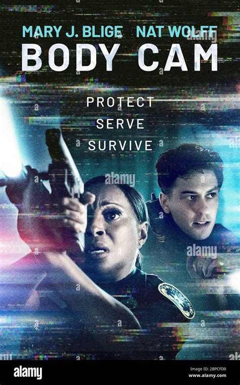 BODY CAM US Poster From Left Mary J Blige Nat Wolff 2020