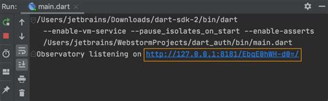 dart webstorm