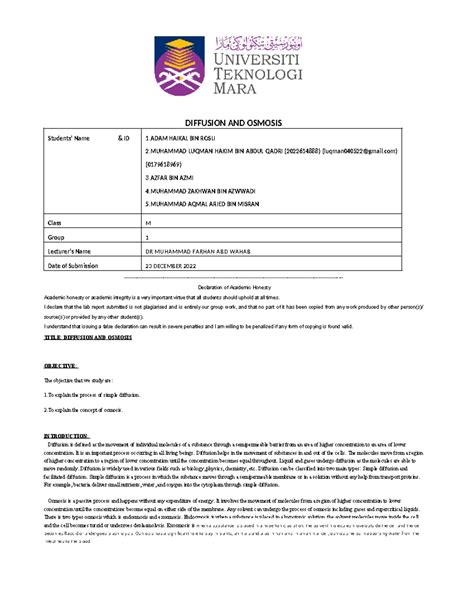 Lab Report Experiment 2 Bio150 Bio Histology Of Cells And Tissues