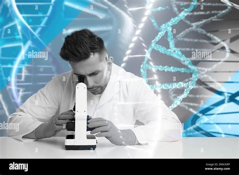 Genetic Testing Double Exposure Of Laboratory Worker Using Microscope