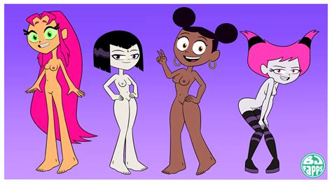 Post 5856705 Bjfapps Bumblebee Jinx Raven Starfire Teentitansgo