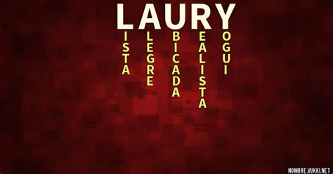 Qué significa laury
