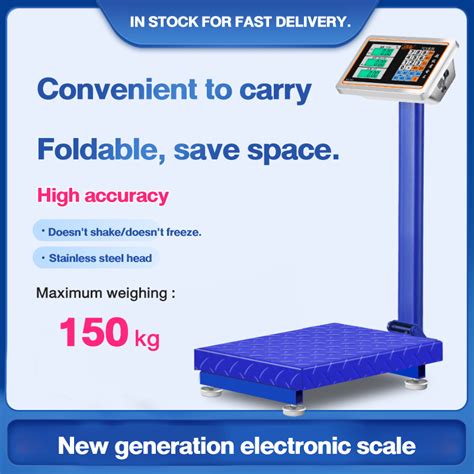 Heavy Duty Digital Electronic Price Calculation Platform Scale Capacity