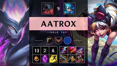 Aatrox Top Vs Gwen Legendary Euw Grandmaster Patch 1423 Youtube