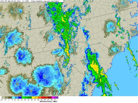 14 15 October 2014 Radar Reflectivity Mosaic