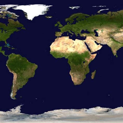 Equirectangular Projection Of World 40 Download Scientific Diagram