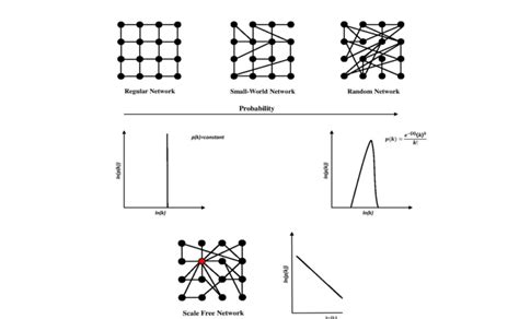 Degree Distribution For Regular Small World Random Bottom And
