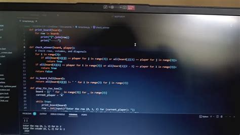 Siddesh G P On Linkedin Internpe Tictactoe Pythonprogramming