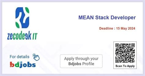 Zecodeek It Ltd On Linkedin Mean Stack Developer Zecodeek It Ltd