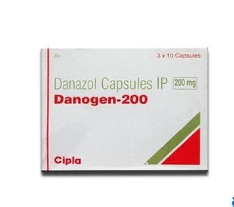 Danazol Capsules 200 Mg For Men Medicine Raw Materials At Best Price In