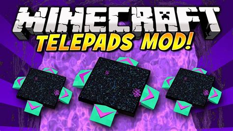 Telepads Mod Para Minecraft 1 19 2 1 18 2 1 17 1 1 16 5 1 14 4 1