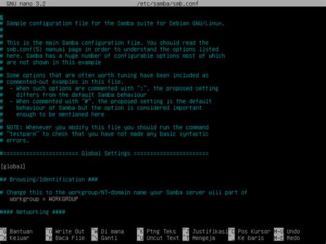 KONFIGURASI FILE SERVER SAMBA PADA DEBIAN 10 Ardi Aja
