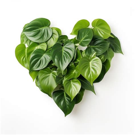 Premium Ai Image Pothos Green Leaves