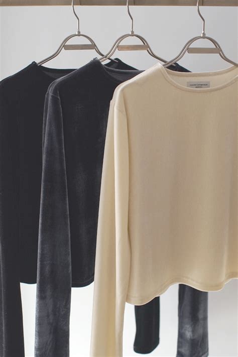 Room306 Contemporary Velour Long Sleeve Tops