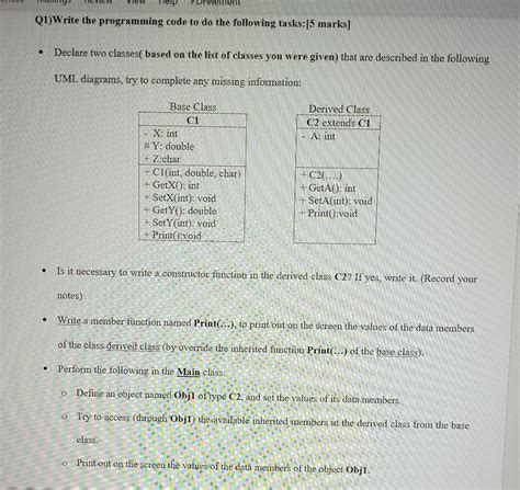 Solved Lew пер Pdfelement 1write The Programming Code To