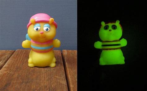 80 S Toy Glo Worm Vintage Glo Bug Butterfly Glow Worm Glow Etsy 80