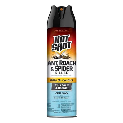 Hot Shot 175 Oz Ant Roach And Spider Insect Killer Aerosol Spray