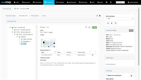 Reporting Exense Resource Repository