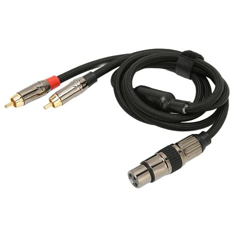 Cable Divisor Xl Rto Dual Rcay Xlr Hembra A Doble Xl Pin Hembra A Rca