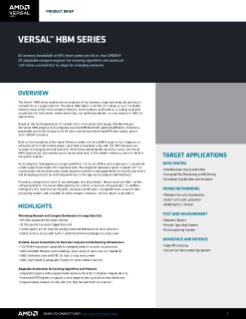 Versal HBM 系列 VHK 评估套件