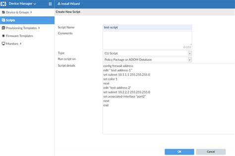 Technical Tip How To Create Firewall Objects In F Fortinet Community