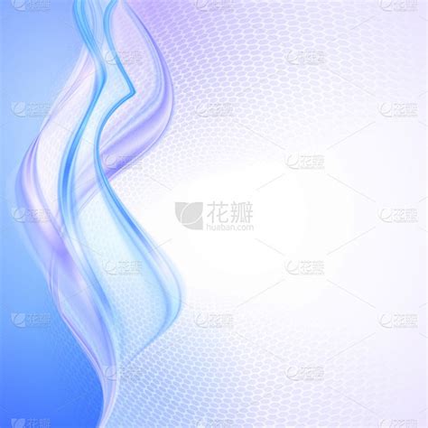 抽象蓝波背景