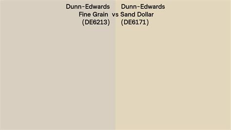 Dunn Edwards Fine Grain Vs Sand Dollar Side By Side Comparison