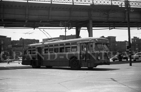 Original Nycta Bmt Trolley Bus Negative Brooklyn Ny Nyc Subway Bus Ta