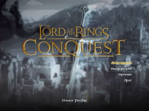 The Lord of the Rings: Conquest - Old Games Download