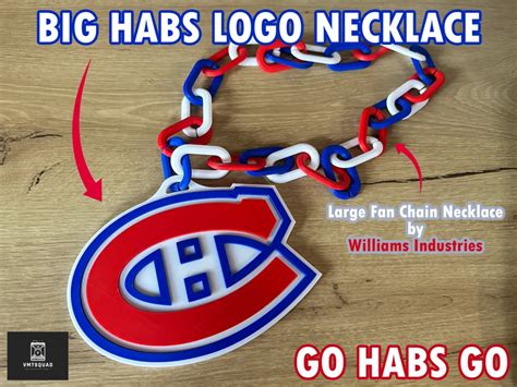 A Grand Montréal Canadiens Habs Nhl Logo Necklace By Vmtsquad Makerworld