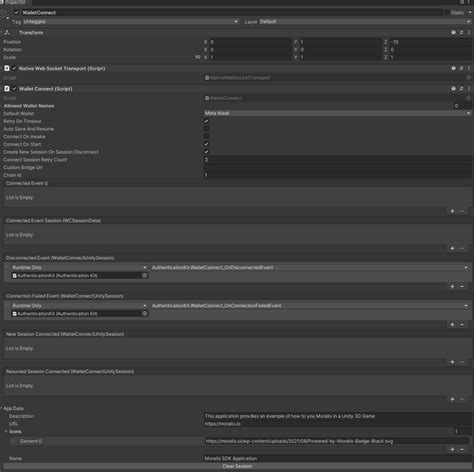 Walletconnect Integration In Unity Webgl Moralis General Moralis