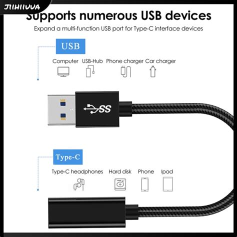 Jl อะแดปเตอร์แปลงสายชาร์จ Type C ตัวเมีย เป็น Usb 3 0 ตัวผู้ 60w ชาร์จเร็ว 10gbps Shopee Thailand