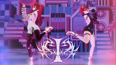 【mmd】iii ホロライブ 宝鐘マリン さん＆ こぼ・かなえる さん Vtuber 個人vtuber Youtube