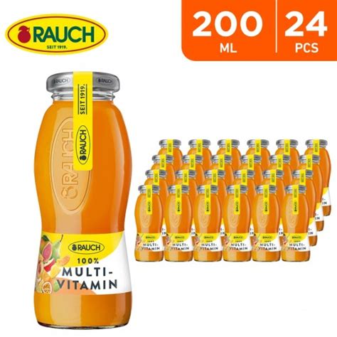 Buy Rauch Multivitamin Juice 24 X 200 Ml توصيل
