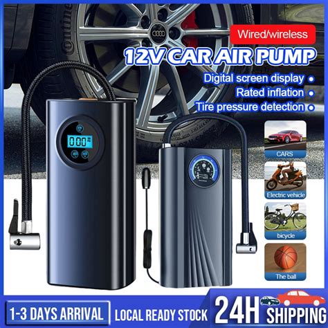Cordless Car Air Pump Tyre Air Compressor Pump Tire Inflatable Pump
