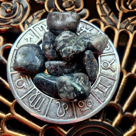 Emerald Tumbled Stone Woodland Witchcraft