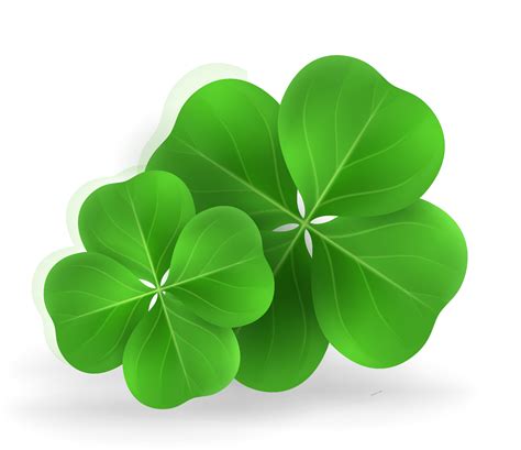 Four Leaf Clover Vector Hand Painted Clover Png Download 20731790